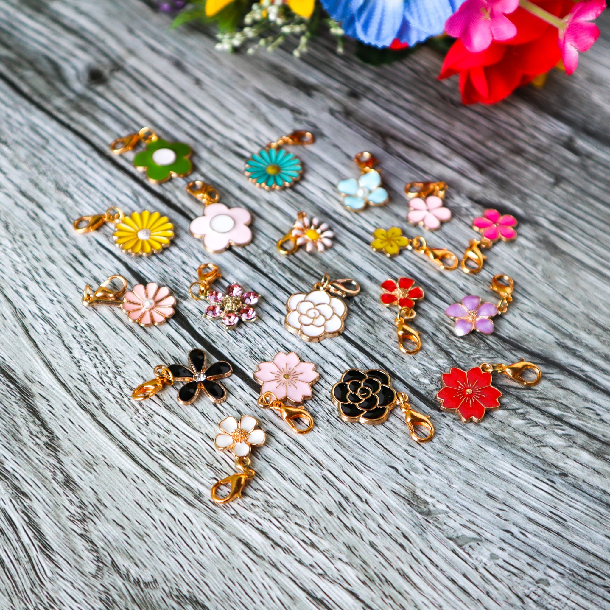 Charms - Spring Flowers – Kimmi Jo Shop